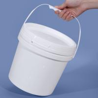 中国 透明なプラスチック貯蔵バケツ 0.2L-20Lのハンドル容量 販売のため