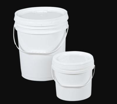 China Gepakte UV-bestendige plastic emmers van 5 liter, uitstekend voor industriële doeleinden Te koop