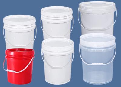 China Aanpasbare plastic emmers van 5 liter voor specifieke behoeften Te koop