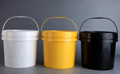 Chine Durability Ensured Round Plastic Bucket Thickness 0.8-1.5mm 4L Capacity à vendre