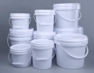 Chine Seal Lid ISO 9001 Certified Round Plastic Bucket With Depand On Capacity à vendre