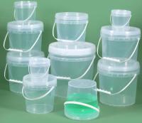 China Impresión en pantalla de un cubo de plástico para alimentos para los requisitos del cliente en venta