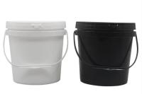 China Round Chemical Storage Bucket 0.2-35L with Lid and Handle for Industrial Use for sale