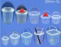 China IML o balde de plástico de transferencia térmica de PP/HDPE con tapa para envases de alimentos en venta