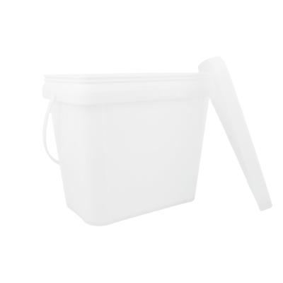 Cina Secchio quadrato in plastica PP per vernice 100% materie prime vergini quadrato in vendita