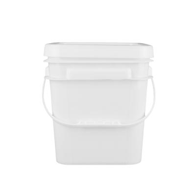 중국 화학물질 저항성 예 충격 저항성 예 평면 플라스틱 버킷 PP 100% 화학 제조용 원자재 판매용