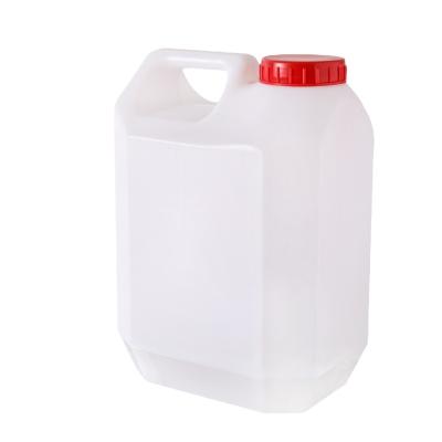 China 5L Plastic Jerry Can 5L Flat Canister Liquid Storage Container Industrial Use for sale