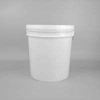 China Large UV Resistant Tool Storage Bucket 35L PP HDPE with Handle and Lid for sale
