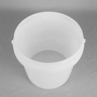 China Jieming Red Plastic Frost Resistant Paint Bucket 20L Leakproof Round for sale
