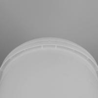 China 20L Plastic Stackable Buckets with Lids 5 Gallon Round Pails UV Resistant for sale