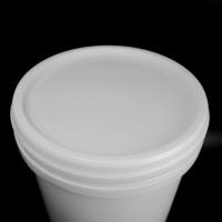 China 20L Plastic Stackable Buckets with Lids 5 Gallon Round Pails UV Resistant for sale