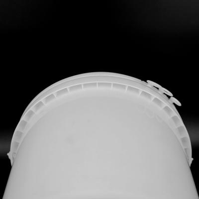 China Screen Printing Round Plastic Bucket with 3L Capacity and Heat Transfer Printing for sale