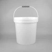 China PP Food Storage 5 Gallon Plastic Bucket with Lid Large Capacity 12.1x13.87 Inch for sale