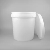 China PP Food Storage 5 Gallon Plastic Bucket with Lid Large Capacity 12.1x13.87 Inch for sale