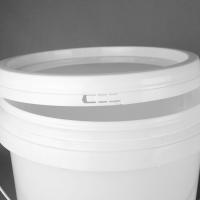 China Stackable 5 Gallon Plastic Pails 20L Capacity Food Grade with Snap On Lid for sale