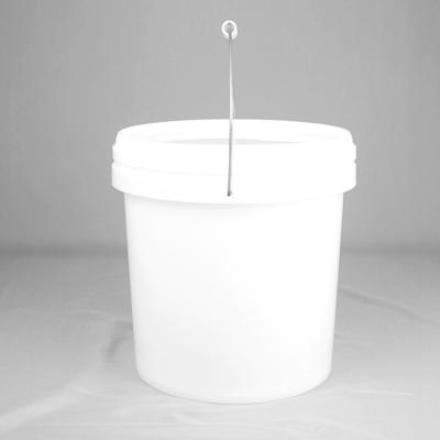 China 25cm DIA Transparent Plastic Bucket 10 Litre Clear Bucket For Food for sale