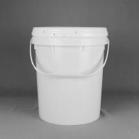 China 20L Paint Plastic Wrap Bucket with Lid and Hand Pull 28x25.5x36.5cm PP PE for sale