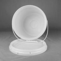 China Food Grade Round Plastic Bucket 10 Liter PP for Liquid Storage OEM Custom for sale