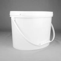China 10kg Oval Plastic Packaging Drum 31.5×24.5×22.2cm - Custom PP/HDPE Container with ISO9001 Certification for sale