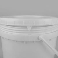 China 18L Food Grade PP Plastic Storage Bucket with OEM Service for Yogurt Milk for sale