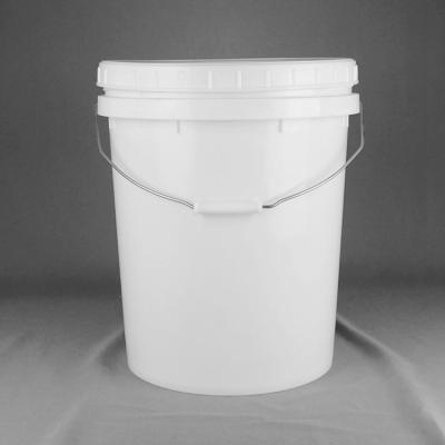 China Latex Paint Plastic Packaging Bucket 30L With Lid And Handle for sale