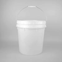 China 20L Decorative Coating Plastic Packaging Bucket with Lid and Handle PP HDPE for sale