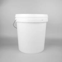 China 13L Plastic Pail Bucket for Food Paint Adhesive Industrial Packaging for sale