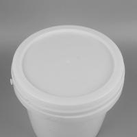 China Jieming Food Grade Plastic Bucket 1L-5L BPA Free Stackable White for sale