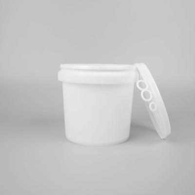 China 1L Polypropylene Buckets Plastic Food Bucket With Lid Leak Proof for sale