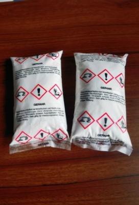 Cina Sacchetti di imballaggio idrosolubili in PVA in rilievo per polveri di frammenti di plastica in vendita