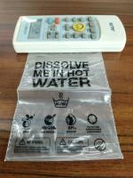 China Biodegradable Translucent Water Soluble Packaging Bags Customizable for sale