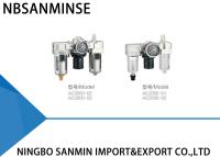 China AC Air Compressor Filter Regulator Lubricator Unit ISO9001 Certification for sale