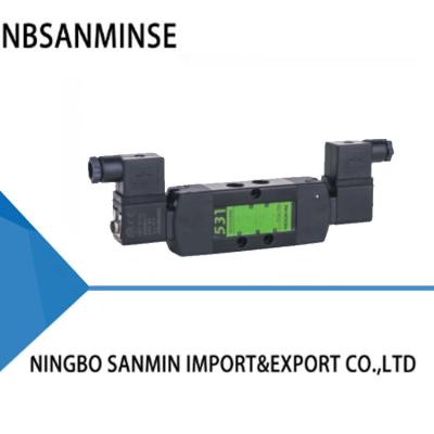 China IP65 wasserdichtes Doppelspulen-Solenoidventil 0,2-1,0 Mpa 60°C NBR PUR Dichtungsrutschhalter zu verkaufen