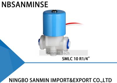 Η πλαστική βαλβίδα σωληνοειδών ορείχαλκου έκλεισε κανονικά το άμεσα ενεργόν Ρ 1/4» γρήγορος συνδεδεμένος σωλήνας