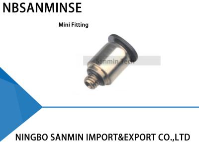 중국 POC - C는 압축 공기를 넣은 공기 이음쇠 둥근 남성 똑바른 Sanmin를 적합한 콤팩트 하나 접촉에서 밉니다 판매용