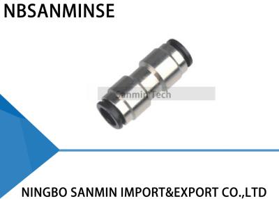 China PUP Pneumatic Air Fittings With Plastic Sleeve Push - In Fitting Union Straight for sale