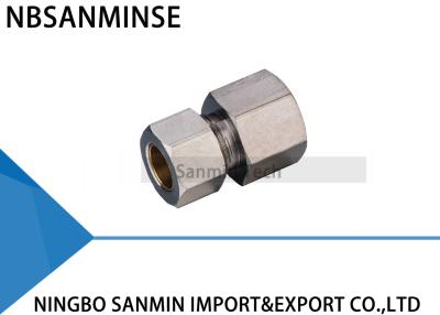 China Rc Thread KF Pneumatic Air Fittings Brass with good nice nickel plated for sale