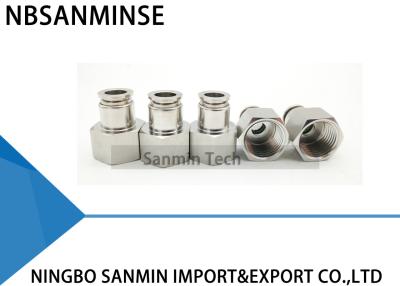 China 1/4 3/8 1/2 SS316L Innengewinde NBSANMINSE SSPCF M5 M6 1/8 zerteilt weibliches gerades zu verkaufen