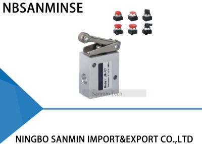 China 1/4 Mechanical Valve Pneumatic Stop Type Mechanical Shutoff Throttle Valve Two Position Three Way for sale