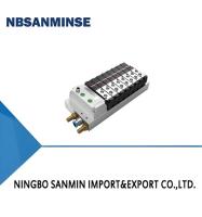 China Multi-pin plug connection + manifold block  Valve group for sale