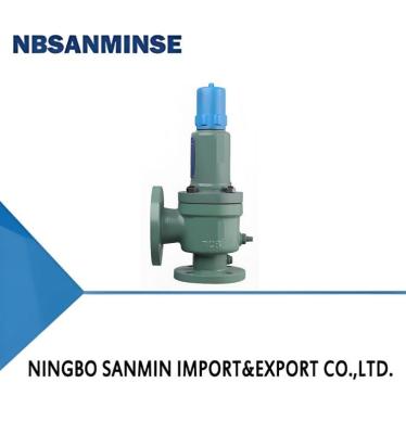China Iron Pneumatic Solenoid Safety Valve 35bar Pressure for sale