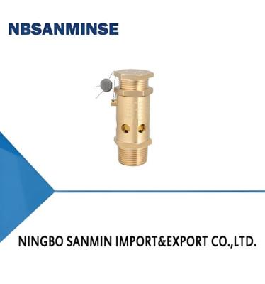 China Válvula de seguridad de solenoide neumático de cobre de 35 bar Serie A28X en venta