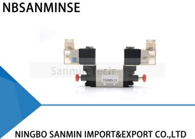 중국 트럭 차문 체계를 위한 TG358V11 G1/8 2 위치 5 방법 내부 안내하는 유형 문 펌프 열성적인 벨브 판매용