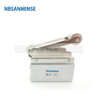 China NBSANMINSE MOV 1/8 g-van de de Controlelucht van de Draad Mechanische Klep Pneumatische van de de Kleprol de duwselectie voor Pakketmachine Autom Te koop