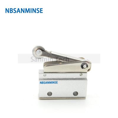 China NBSANMINSE MOV 1/8 g-van de de Controlelucht van de Draad Mechanische Klep Pneumatische van de de Kleprol de duwselectie voor Pakketmachine Autom Te koop
