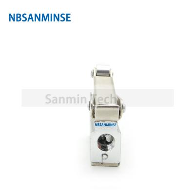 China NBSANMINSE MOV 1/8 g-van de de Controlelucht van de Draad Mechanische Klep Pneumatische van de de Kleprol de duwselectie voor Pakketmachine Autom Te koop
