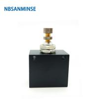 China NBSANMINSE ASC G1/8 1/4 3/8 1/2 Precision Flow Control Valve Pneumatic Air Valve Flow Adjusting Normal Temperature for sale