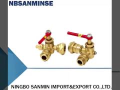 Two handle liquid level gauge