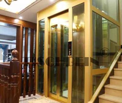 Cina asse panoramica residenziale della struttura d'acciaio dell'elevatore di 1250kg 1350kg 1600kg 1.5m/s per il centro commerciale dell'edificio per uffici in vendita