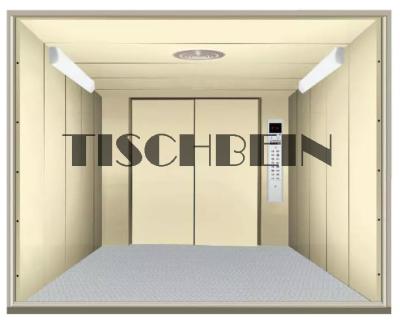Cina la velocità commerciale dell'elevatore 1.0m/s del carico di 1000kg 2000kg 3000kg 5000kg ha dipinto l'altezza d'acciaio della cabina della parete 2400mm della cabina in vendita